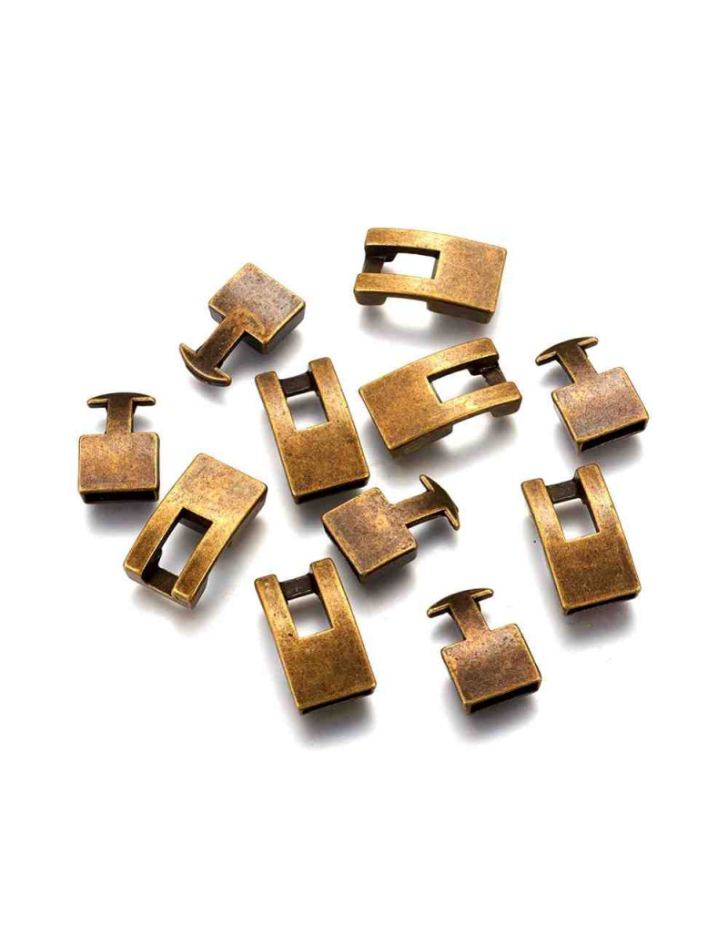Cierre Snap Lock. Bronce. Color bronce antiguo. 22x12x6 milímetros ...